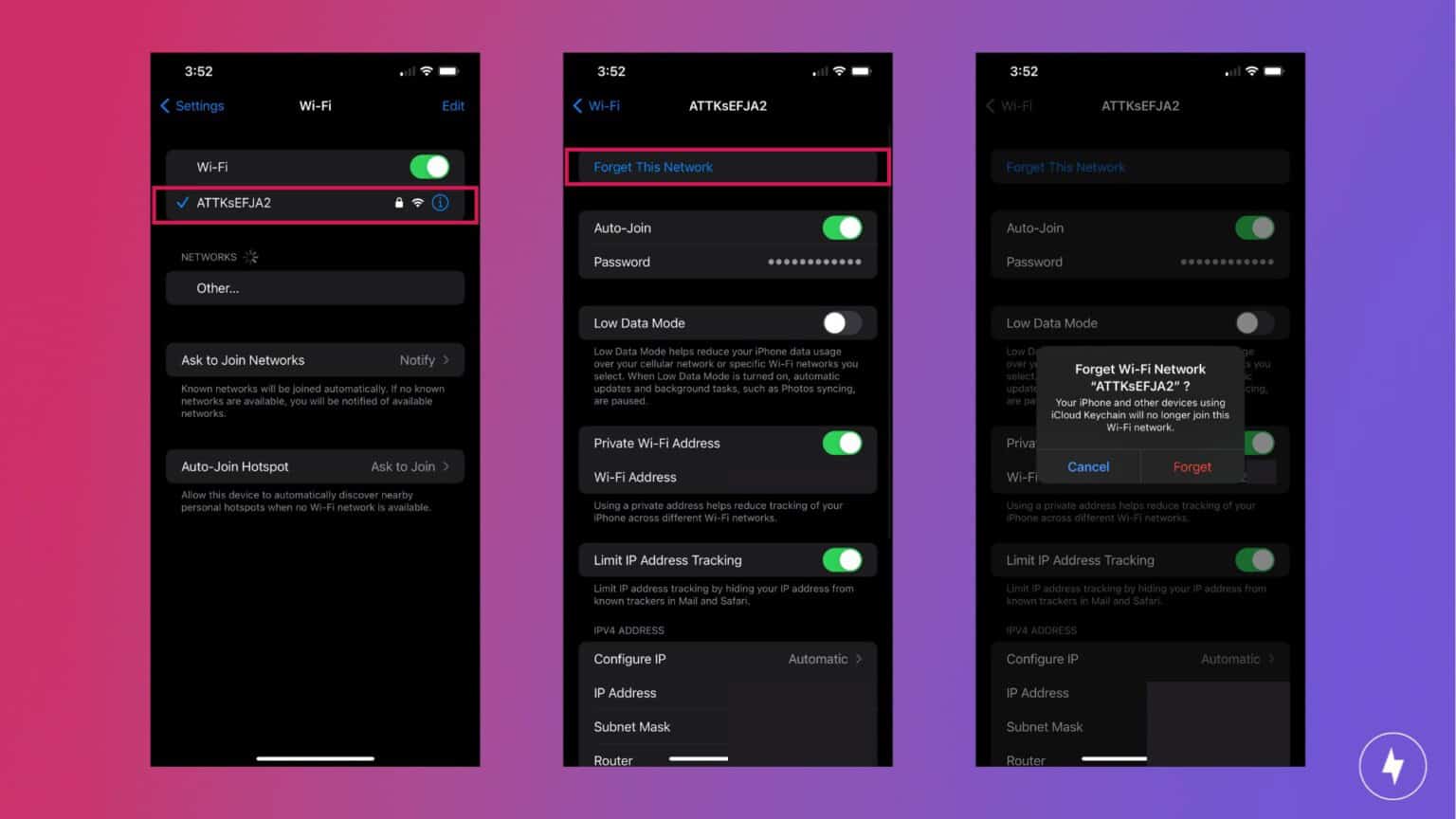 How to Forget a Wi-Fi Network on iPhone, Android, Mac & Windows