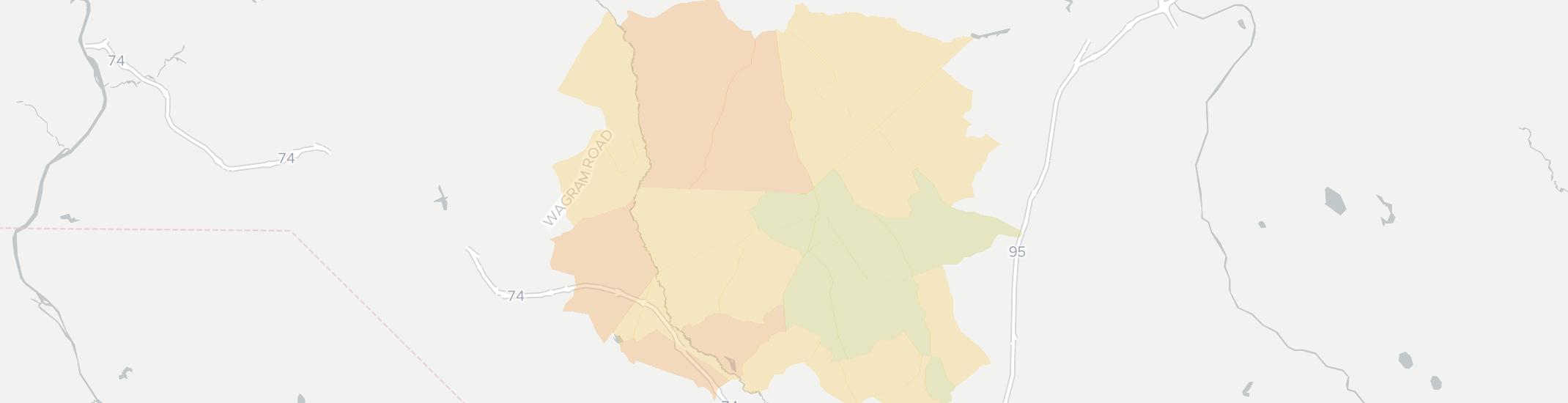 Map Of Red Springs North Carolina