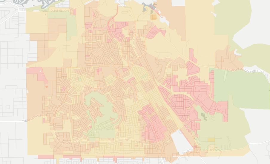Citrus Springs Florida Map